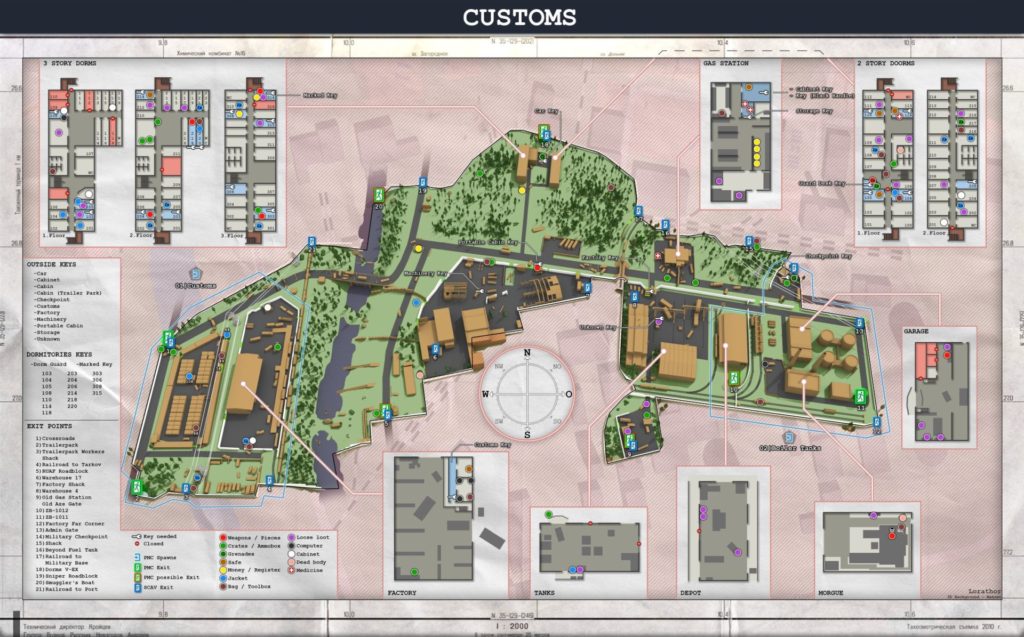 Escape from tarkov customs map 12.9 - orgJuli Escape from tarkov customs map 12.9 - orgJuli
