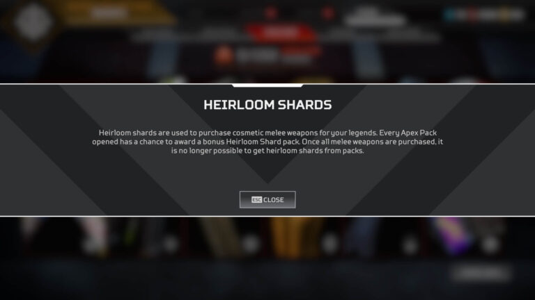 Apex Legends - How to Get Heirloom Shards