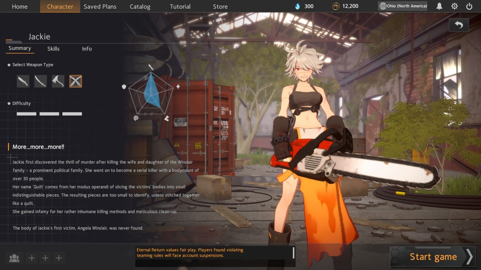 Eternal Return: Black Survival - Jackie Build - Slyther Games