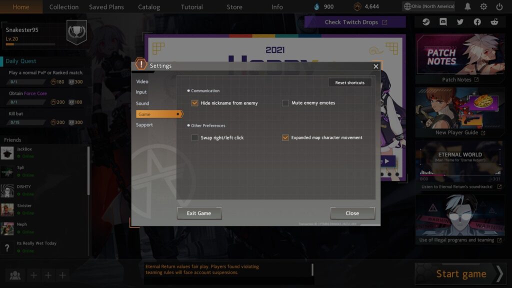 Eternal Return: Black Survival - How to Emote