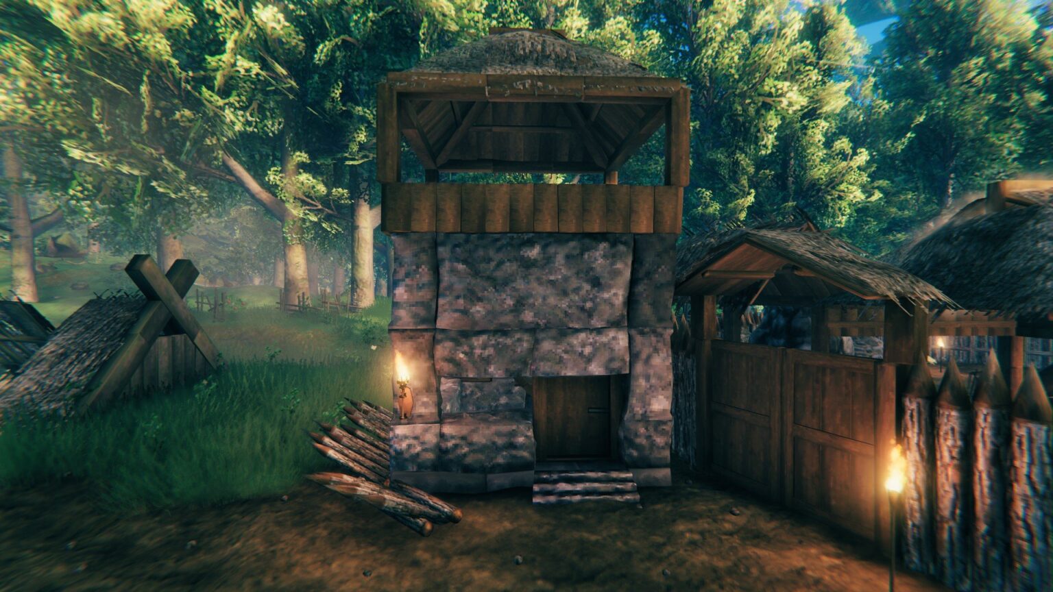 Valheim - How to Get Stone Buildings - Slyther Games