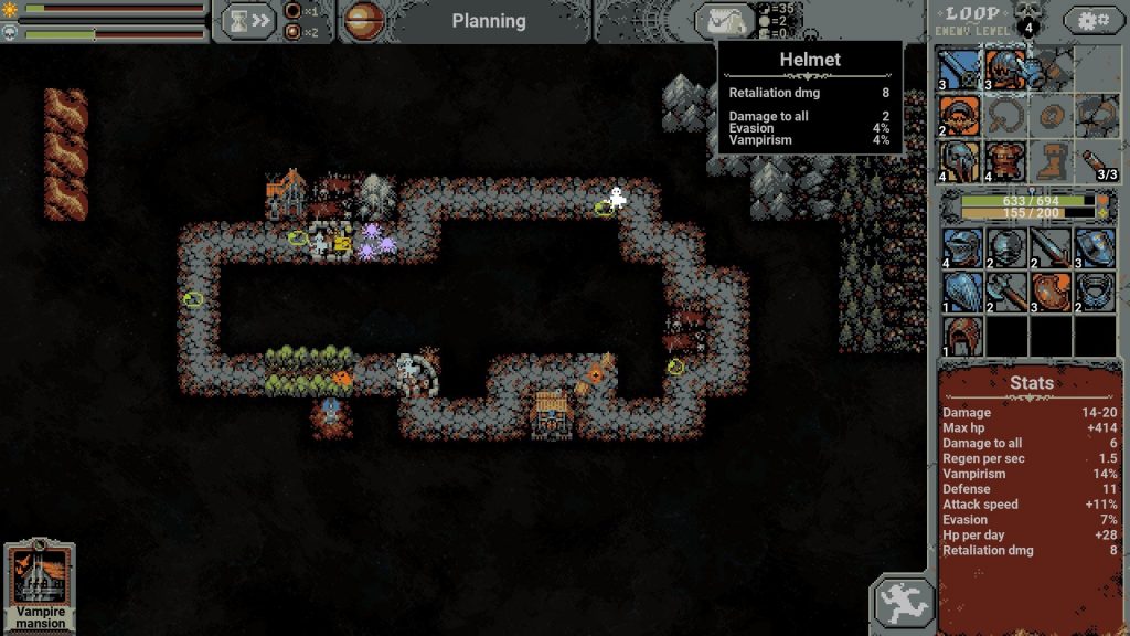 Loop Hero - How to Unlock Equipment Slots