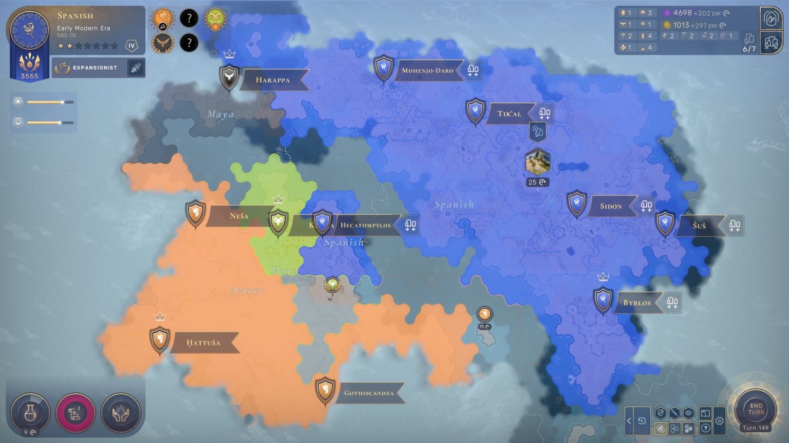 Humankind - How to Increase City Cap Guide