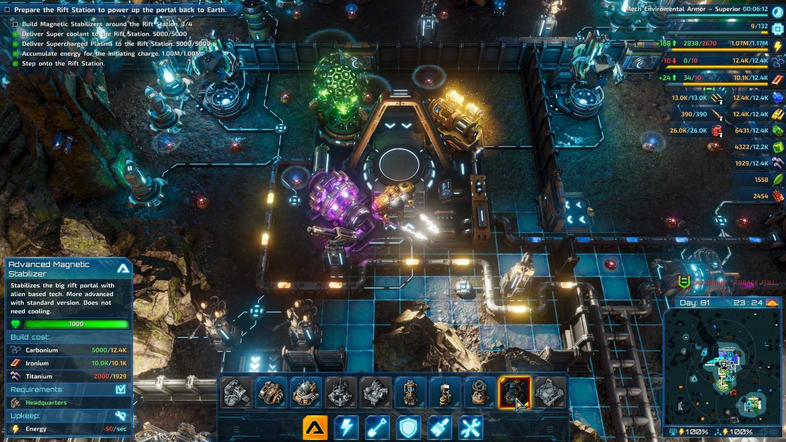 The Riftbreaker - How to Use Rift Station