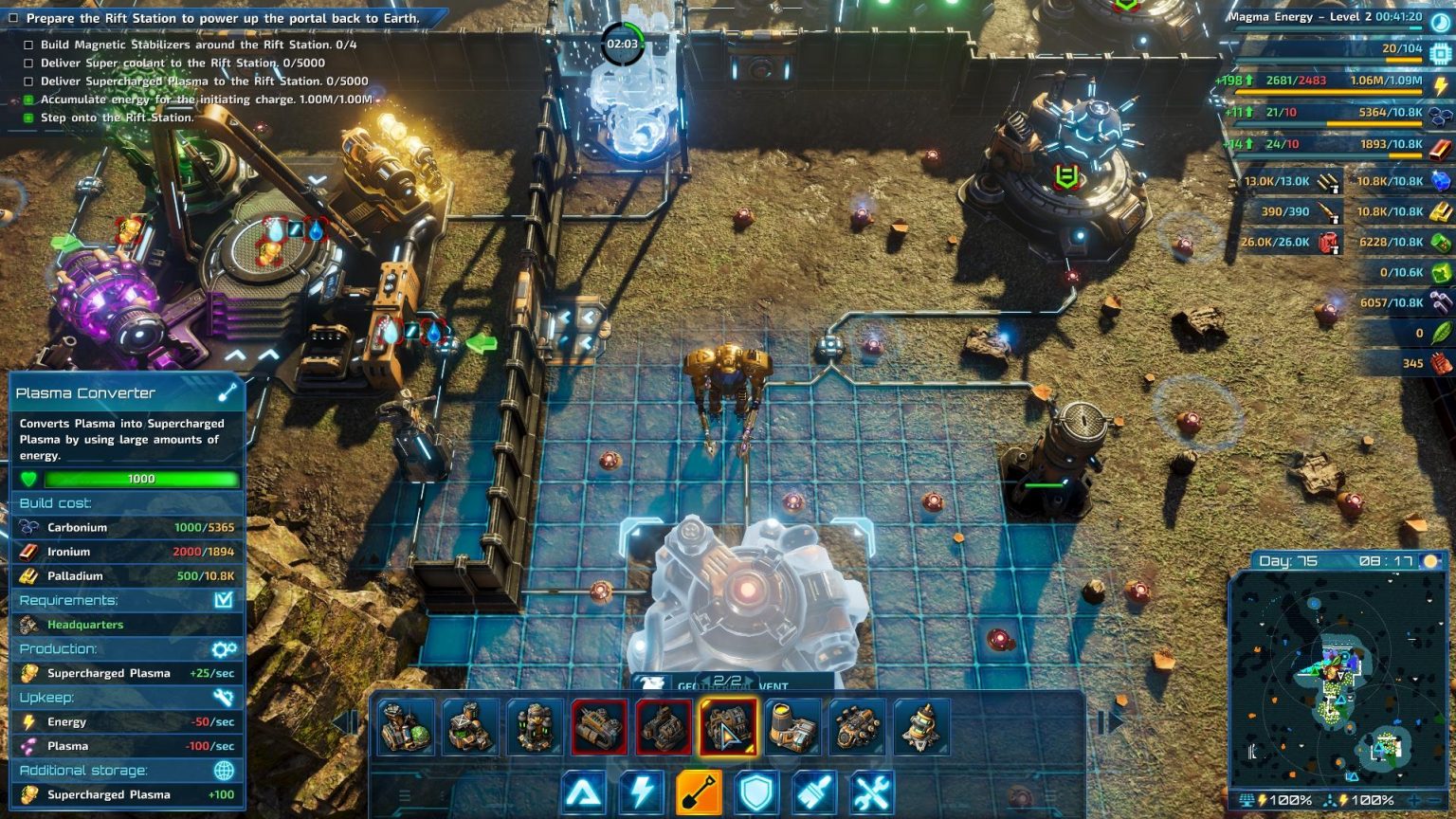 The Riftbreaker - How to Use Rift Station - Slyther Games