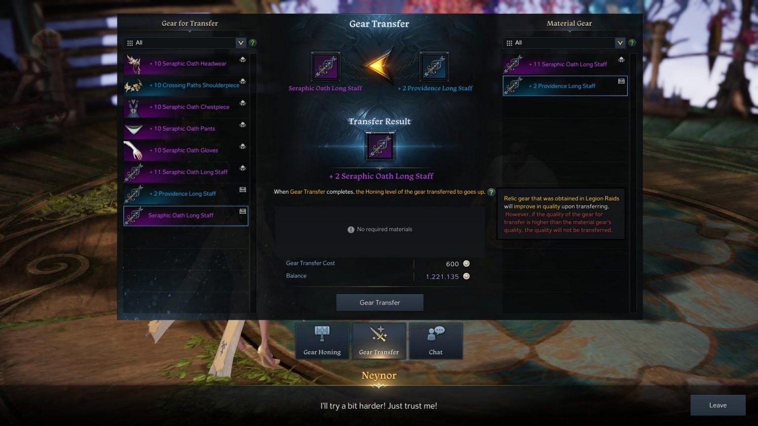 Lost Ark - Does Gear Quality Matter